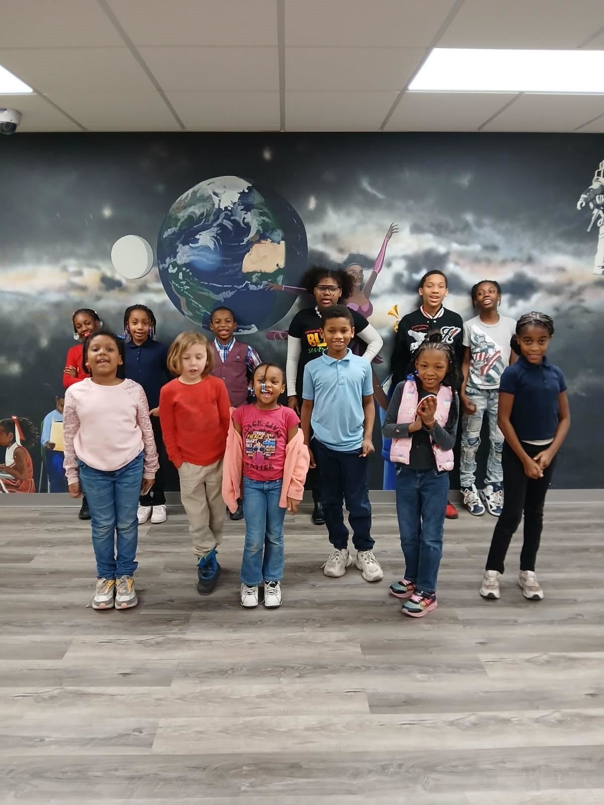 K-5 Students Celebrate Improved Attendance at the Not Tardy Party!