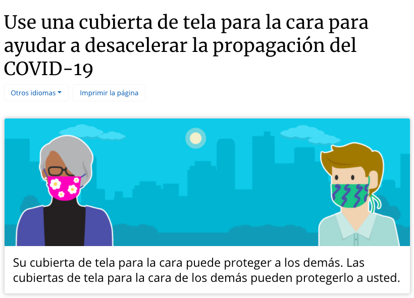 Covid-19 Resources / Recursos en Español